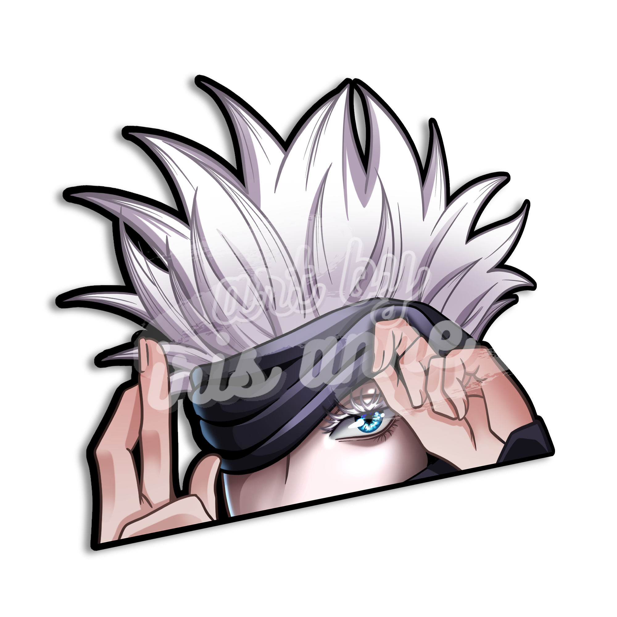 PEEKER STICKERS – Art by Iris Anne